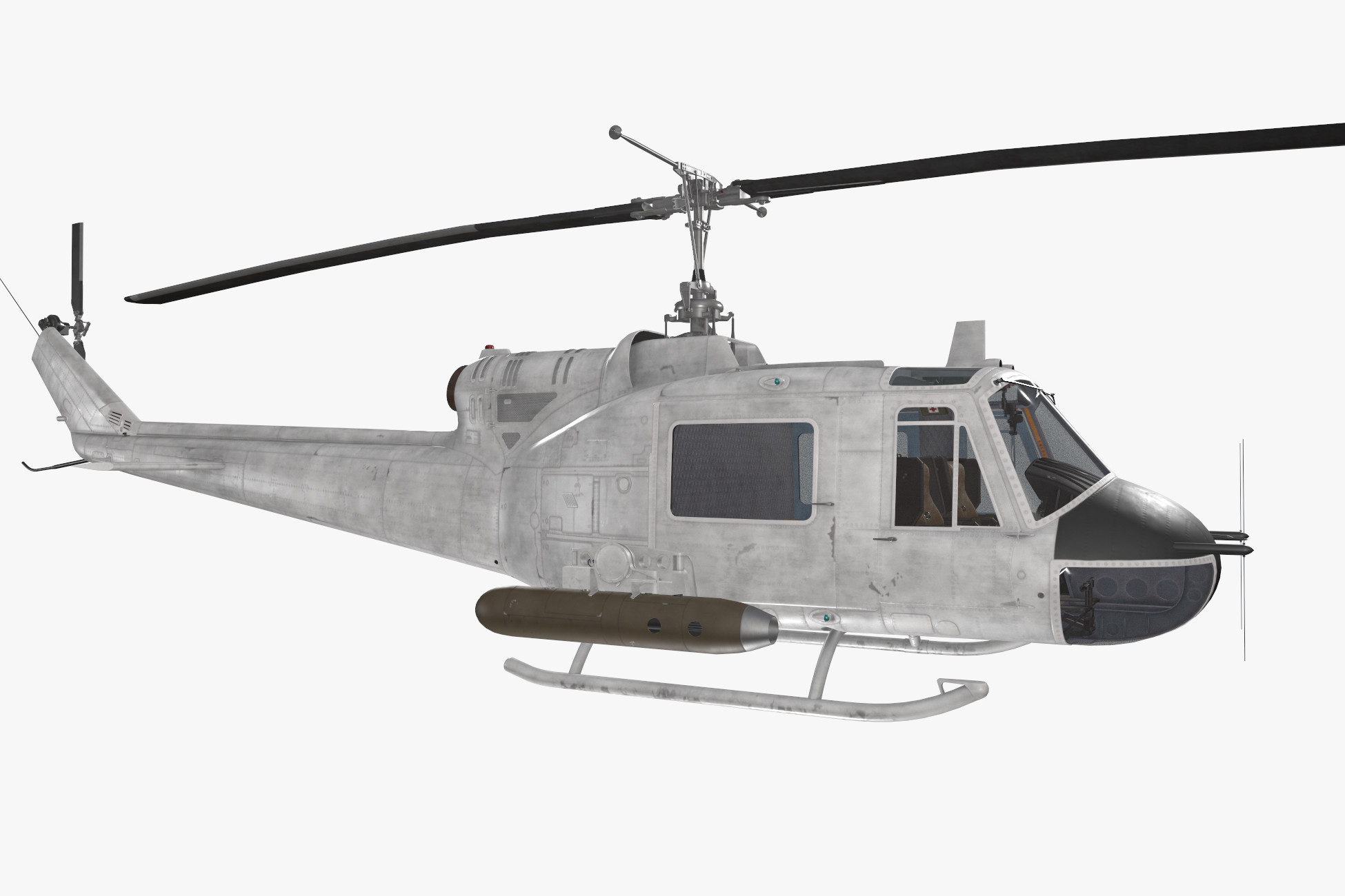 UH-1B Blank Basic Animation | 3D Air | Unity Asset Store