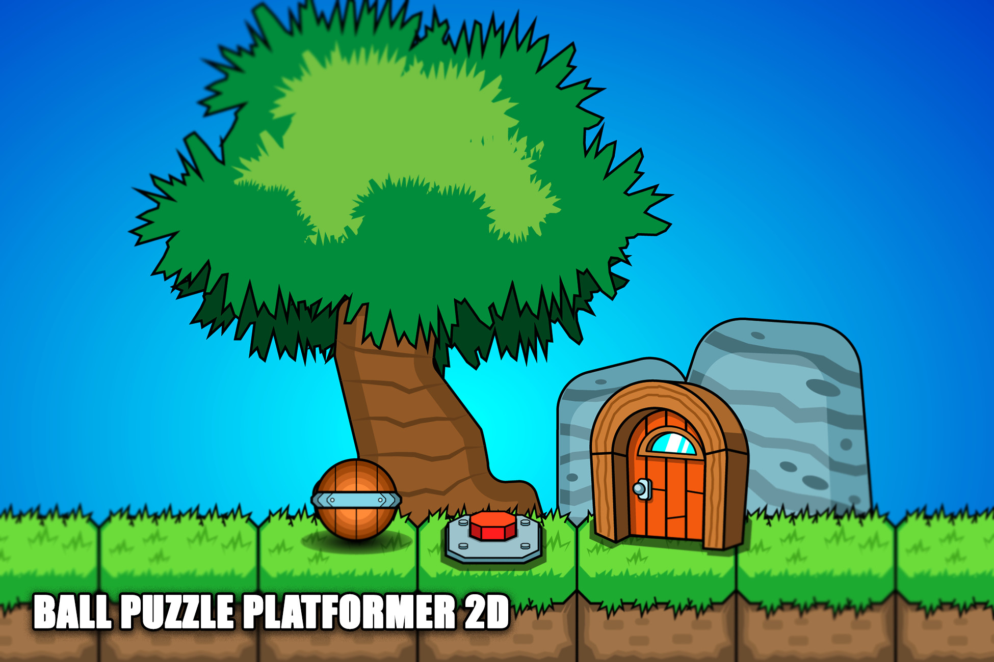 Ball Puzzle Platformer 2D - Game Template | Packs | Unity Asset Store