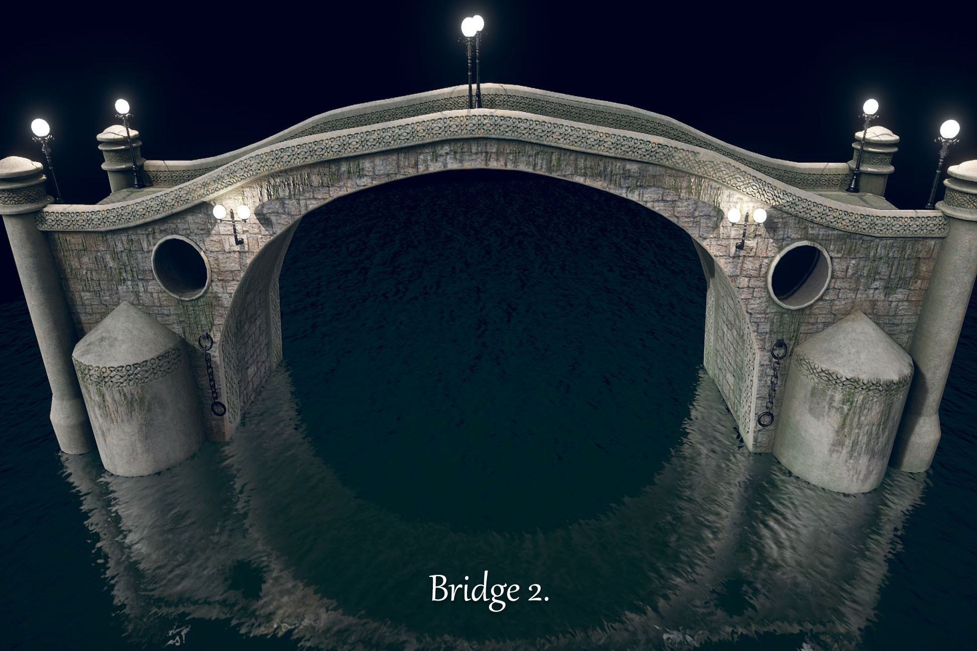 Old Bridge 2. | 3D Exterior | Unity Asset Store