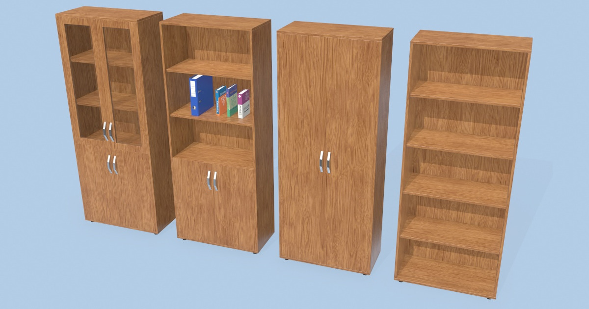 Bookcases | 3D Furniture | Unity Asset Store