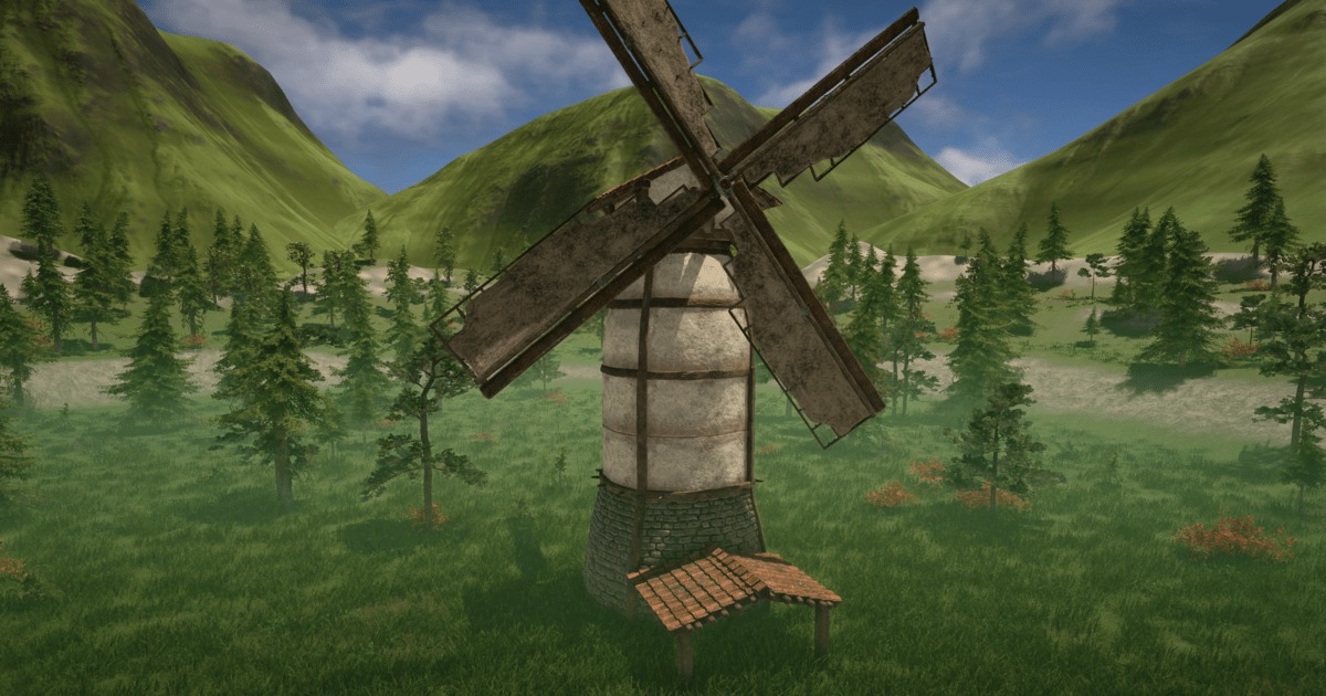 Medieval - Wind Mill | 3D Environments | Unity Asset Store