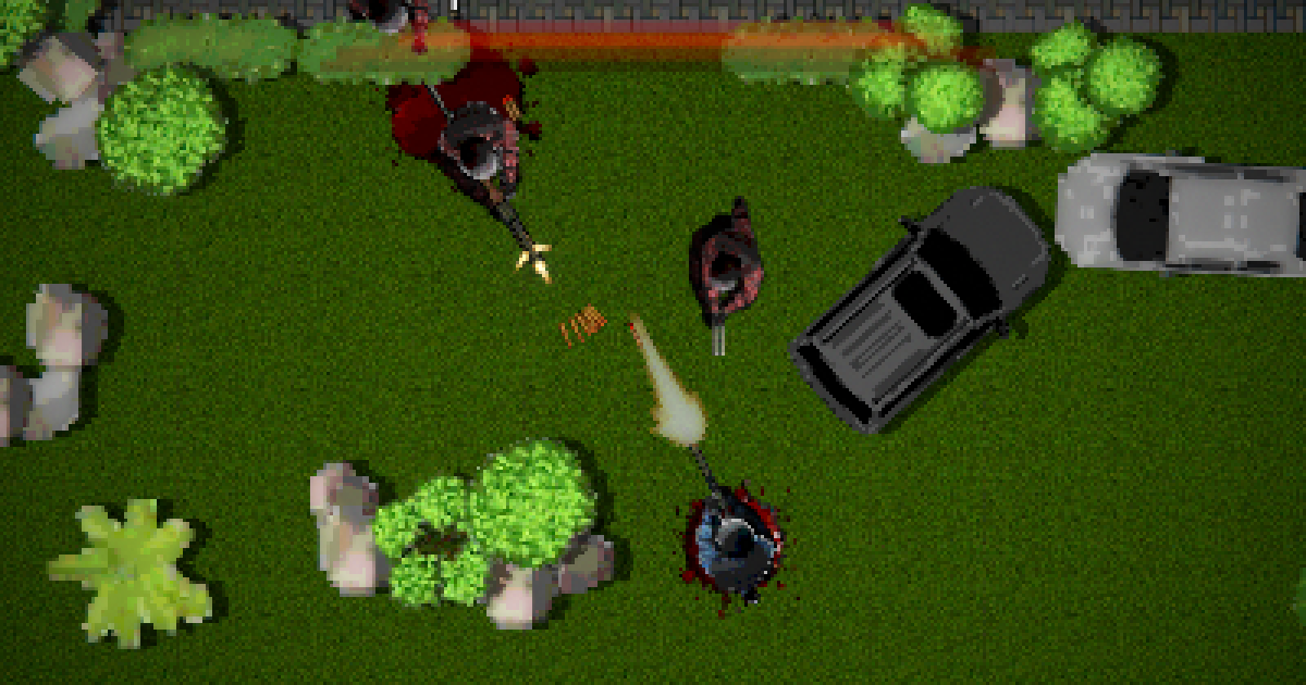 2D Top Down Advanced Tactical Shooter Full Game Example Template ...