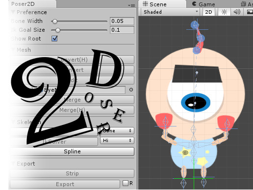 Poser2D | 스프라이트 관리 | Unity Asset Store