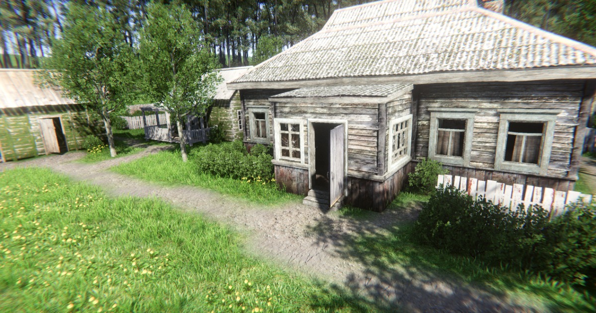 Сountry house | 3D Urban | Unity Asset Store