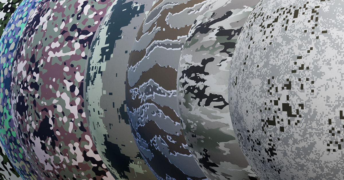 Camouflage Material Pack by GameTextures | 2D Textures & Materials ...