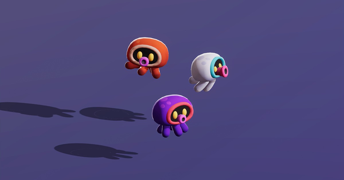 Octopus Chibi Series | 角色 | Unity Asset Store
