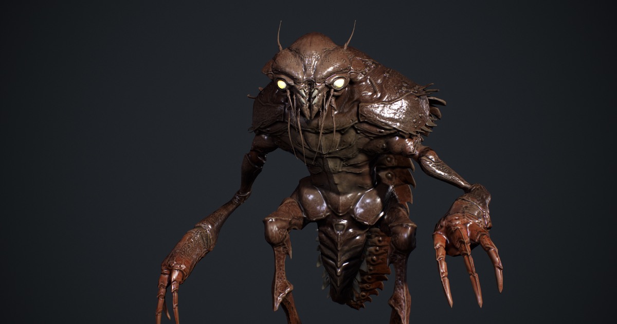 Bug Creature 1 | 3D 생물 | Unity Asset Store