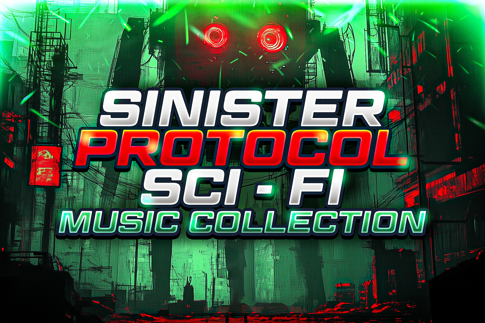 Sinister Protocol - Sci-Fi Music Collection | 電子音 音楽 | Unity Asset Store