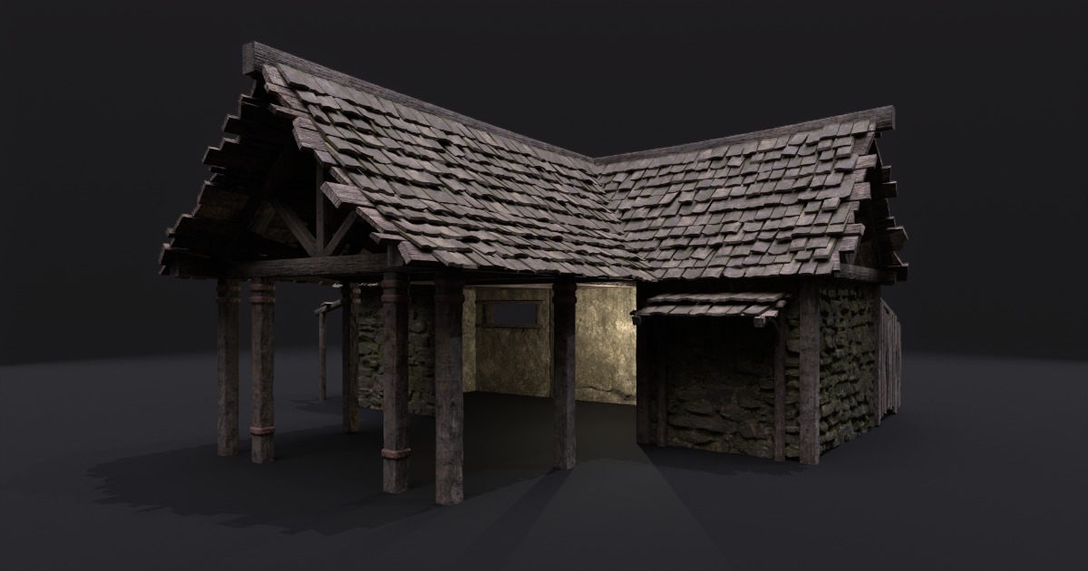 Medieval Realistic Forge | 3D Historic | Unity Asset Store