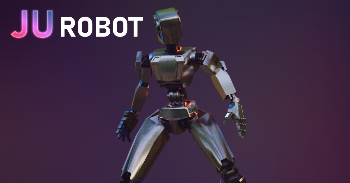 JU Robot - Humanoid Robotic Character | 3D Characters | Unity Asset Store
