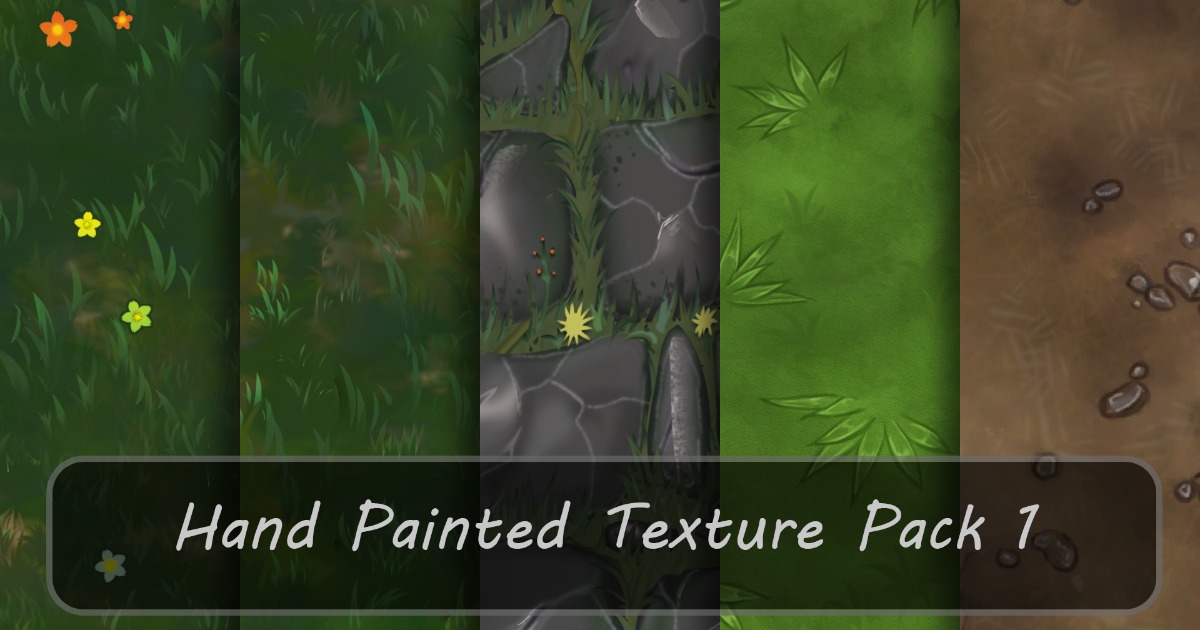 Hand Painted Texture Pack 1 | 2D Floors | Unity Asset Store