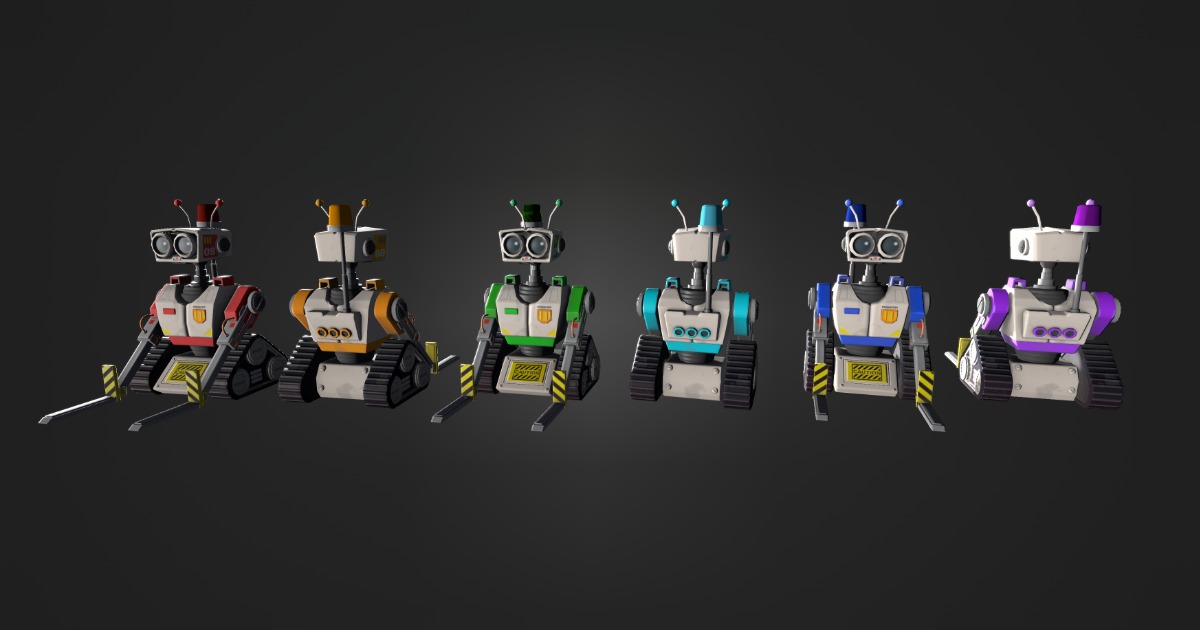 Amz-Robots | 3D Props | Unity Asset Store