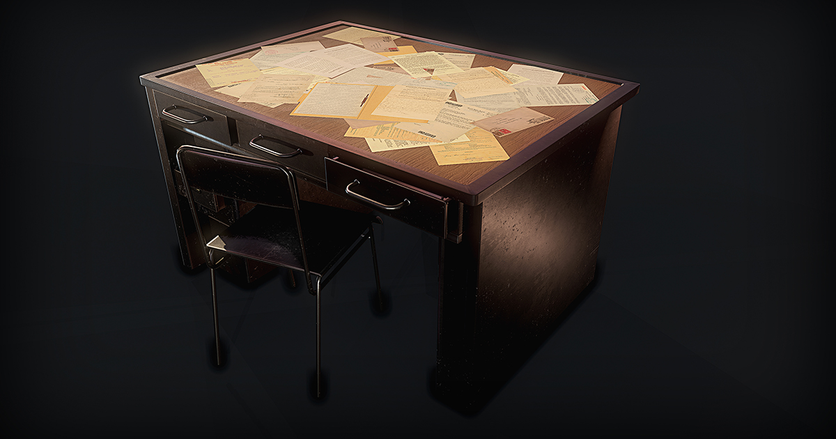Office table | 3D Props | Unity Asset Store