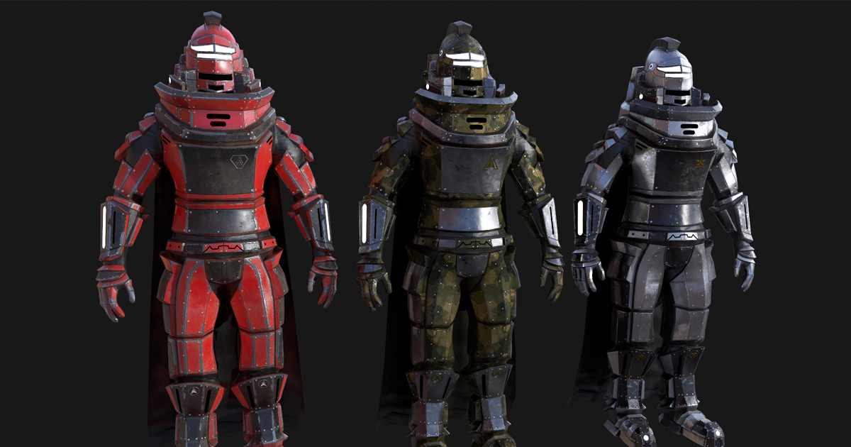 Space Knight | Characters | Unity Asset Store