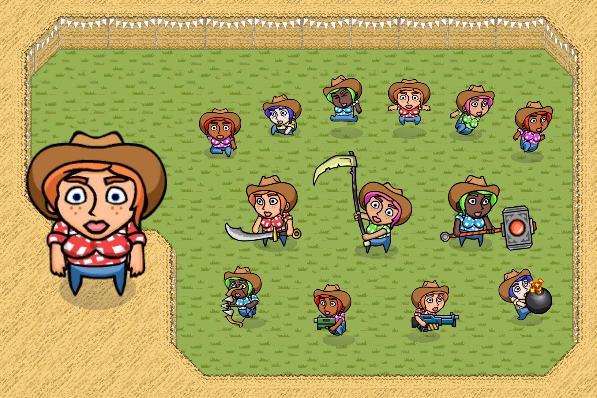 2D Character - Farmer | 2D Characters | Unity Asset Store