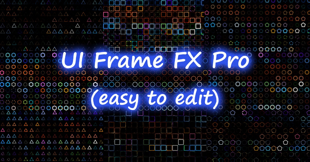 All Frame FX In One | 2D GUI | Unity Asset Store