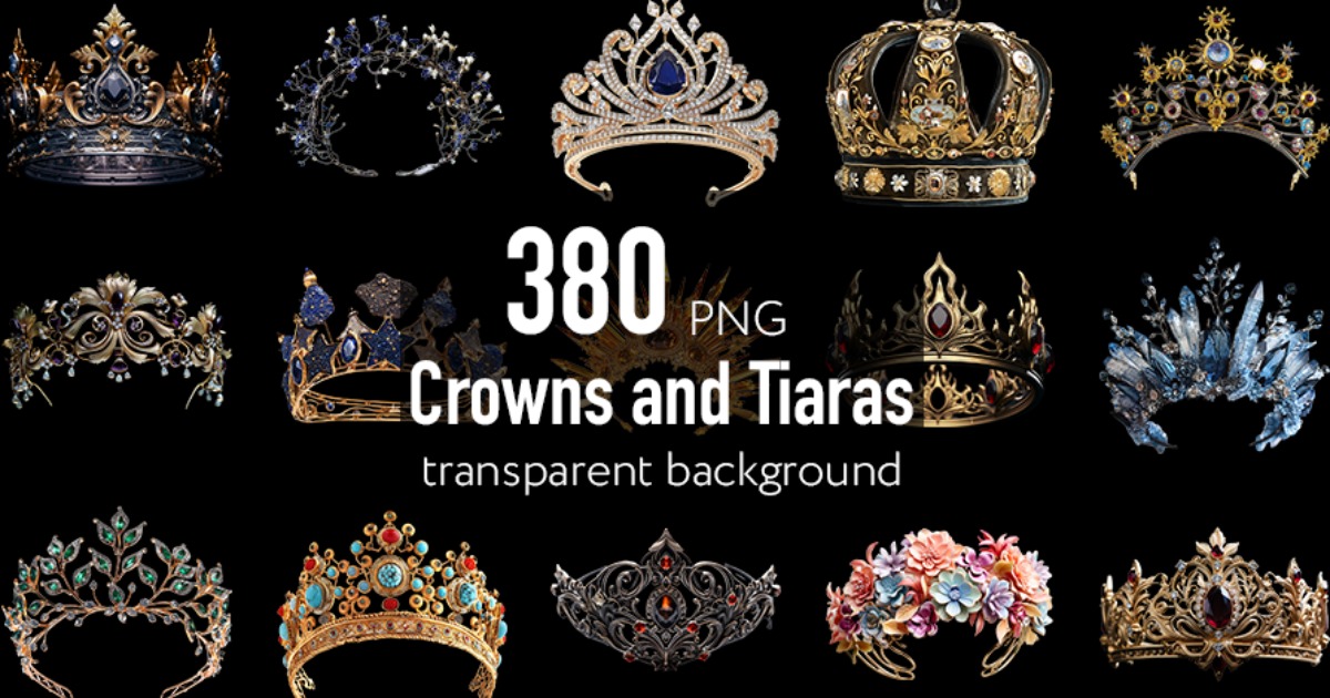 Crowns And Tiaras | 2D | Unity Asset Store