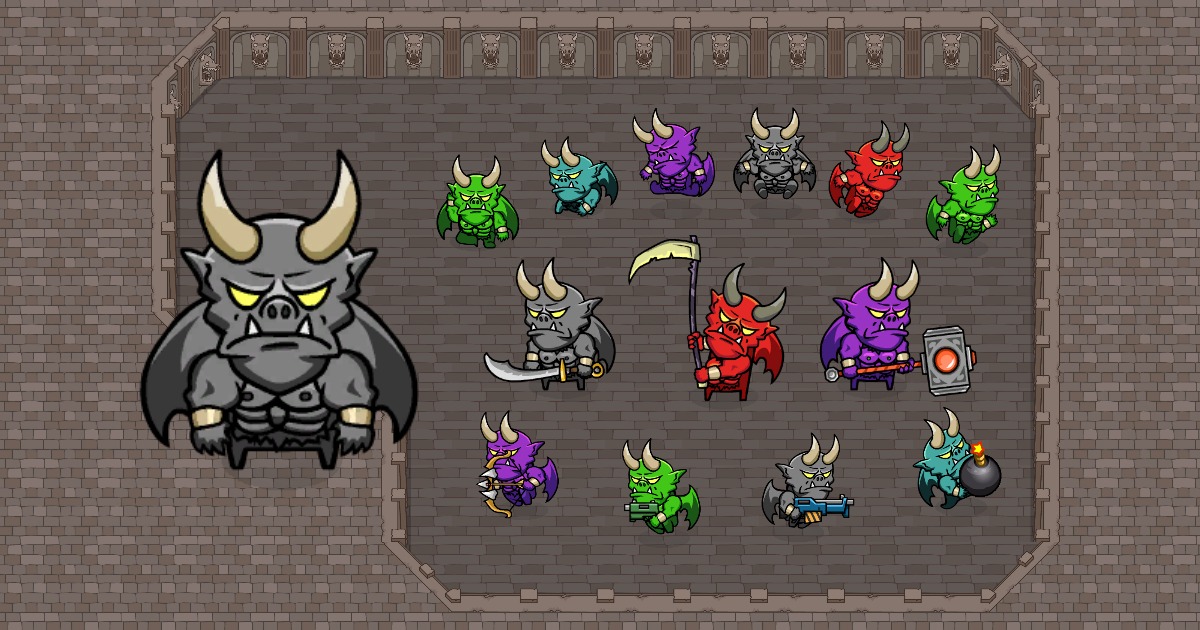 2D Character - Gargoyle | 2D Characters | Unity Asset Store