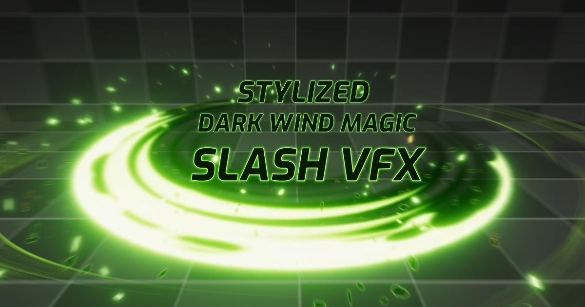 Stylized Dark Wind Magic Slash VFX | VFX Particles | Unity Asset Store