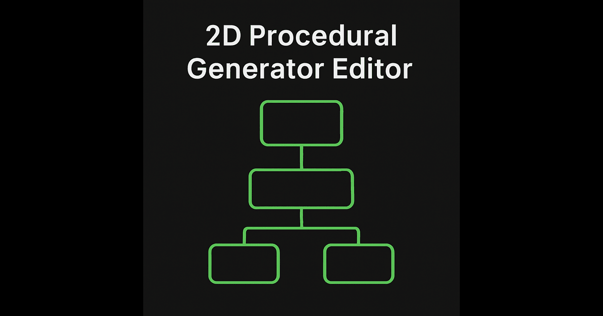 2D Procedural Generator Editor | 关卡设计 | Unity Asset Store