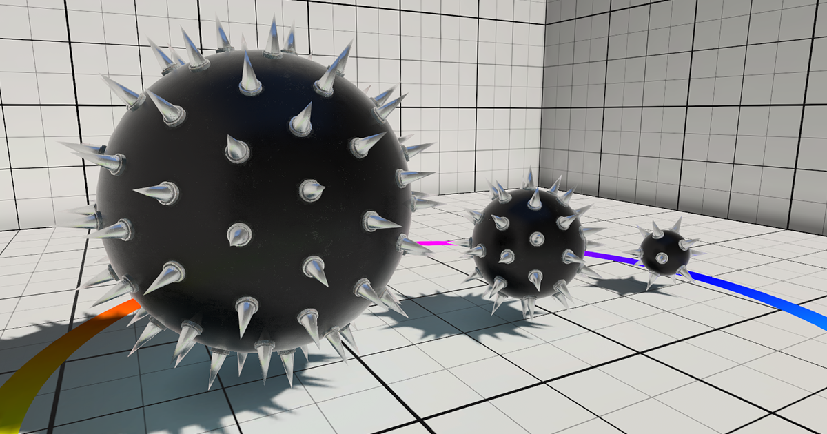 Spike Balls | 3D Environments | Unity Asset Store