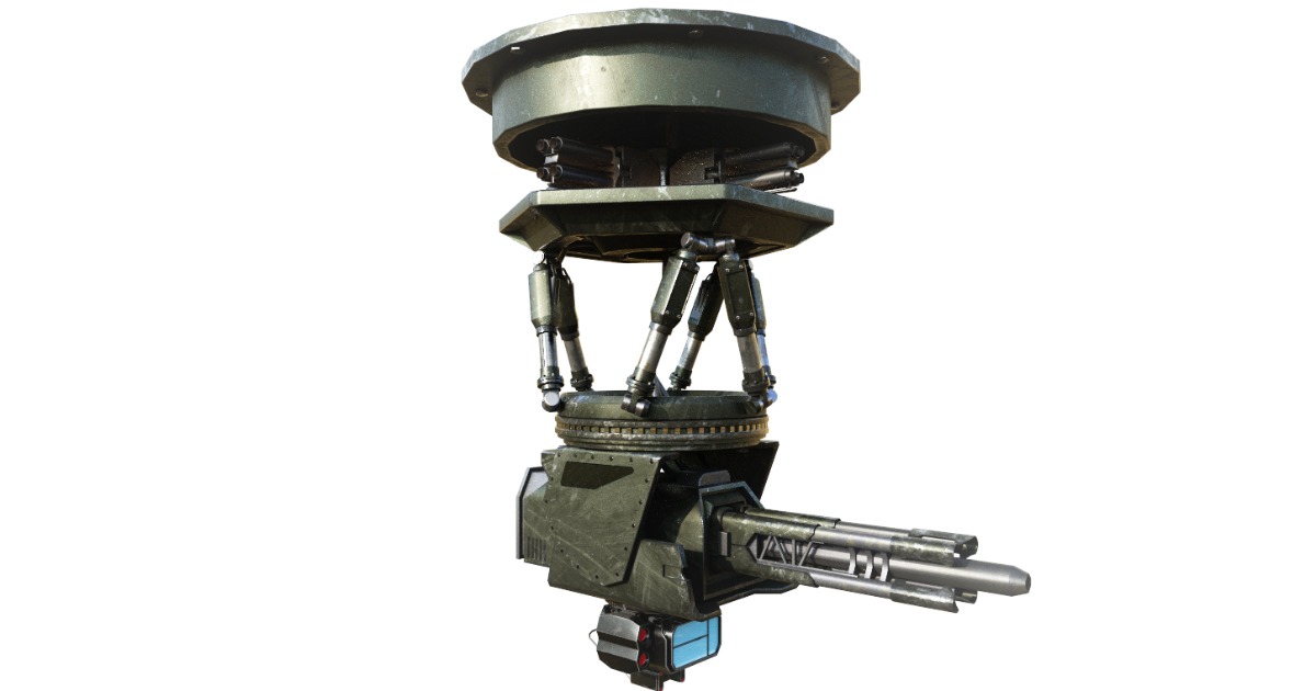 Sci-fi Defense system | 3D Props | Unity Asset Store