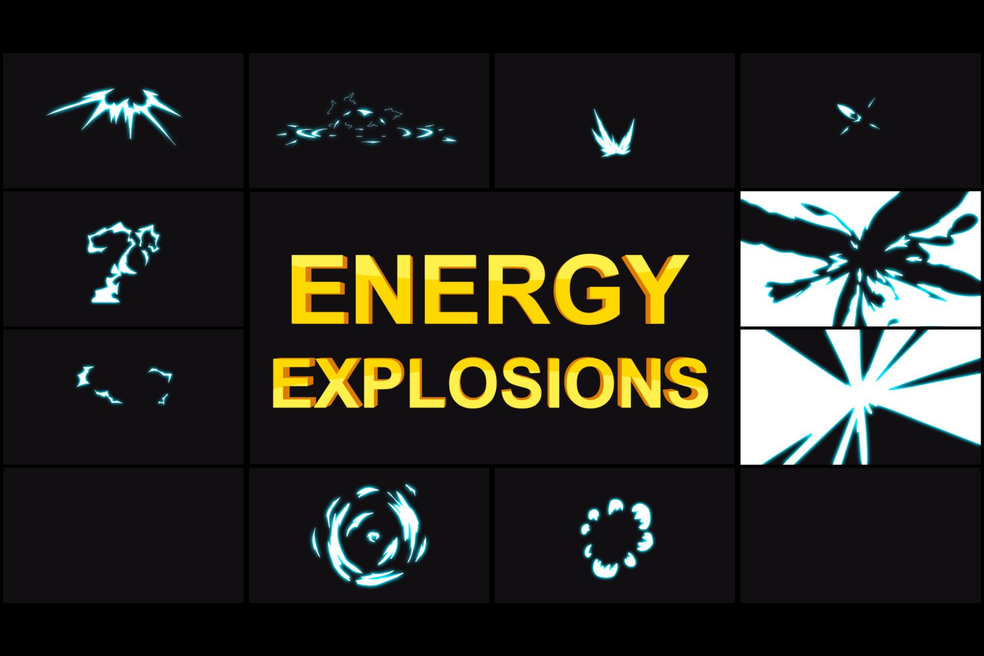 2D Energy Explosions | VFX | Unity Asset Store