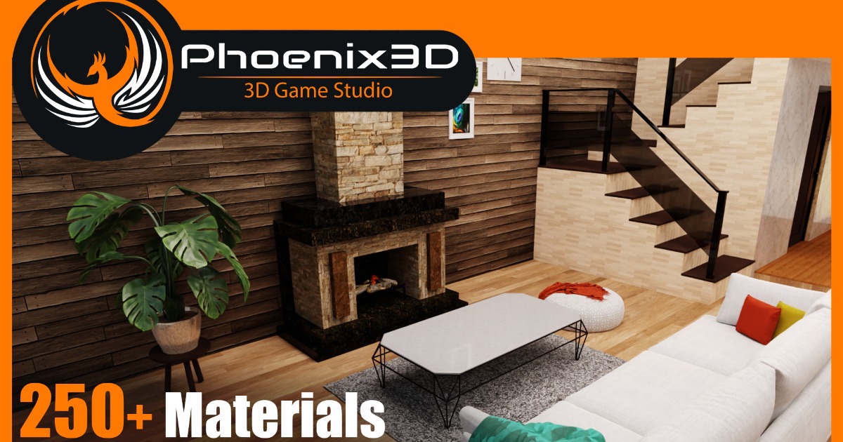 P3D: Indoor Design 4 (250+ Parquet & Wood Textures) | 2D Tiles | Unity Asset Store