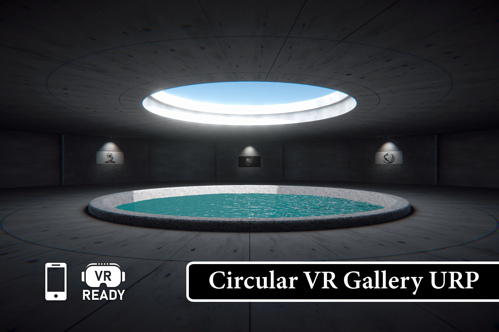 Circular VR Gallery URP | 3D Environments | Unity Asset Store