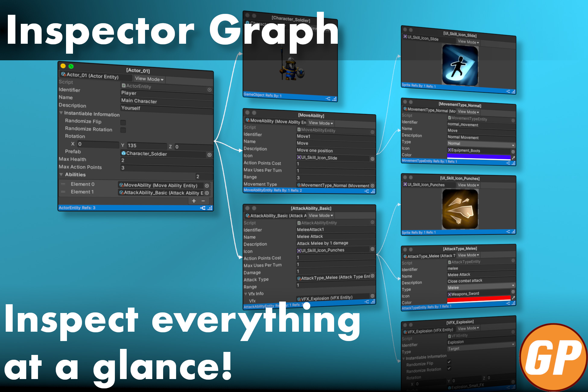 Inspector Graph Utilities Tools Unity Asset Store