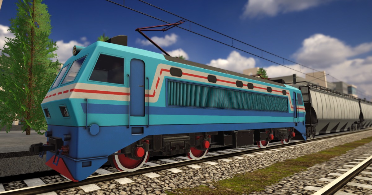 Locomotive 01 | 3D 車両 | Unity Asset Store