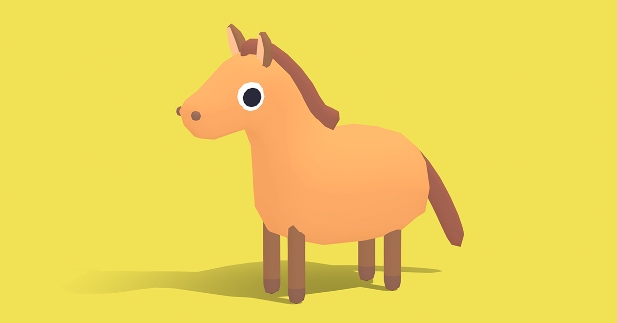 Horse - Quirky Series | Characters | Unity Asset Store