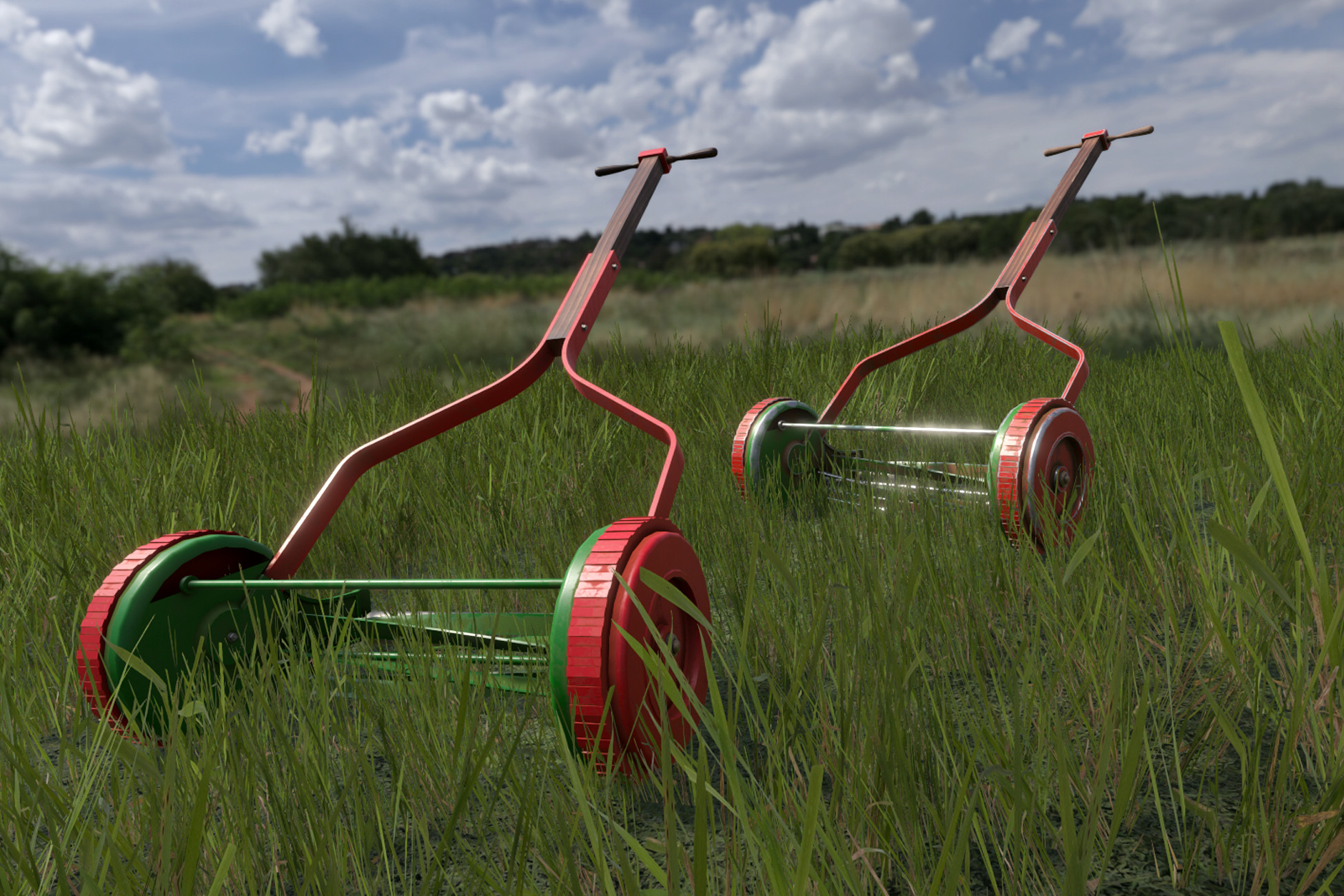 Push Mower | 3D Tools | Unity Asset Store