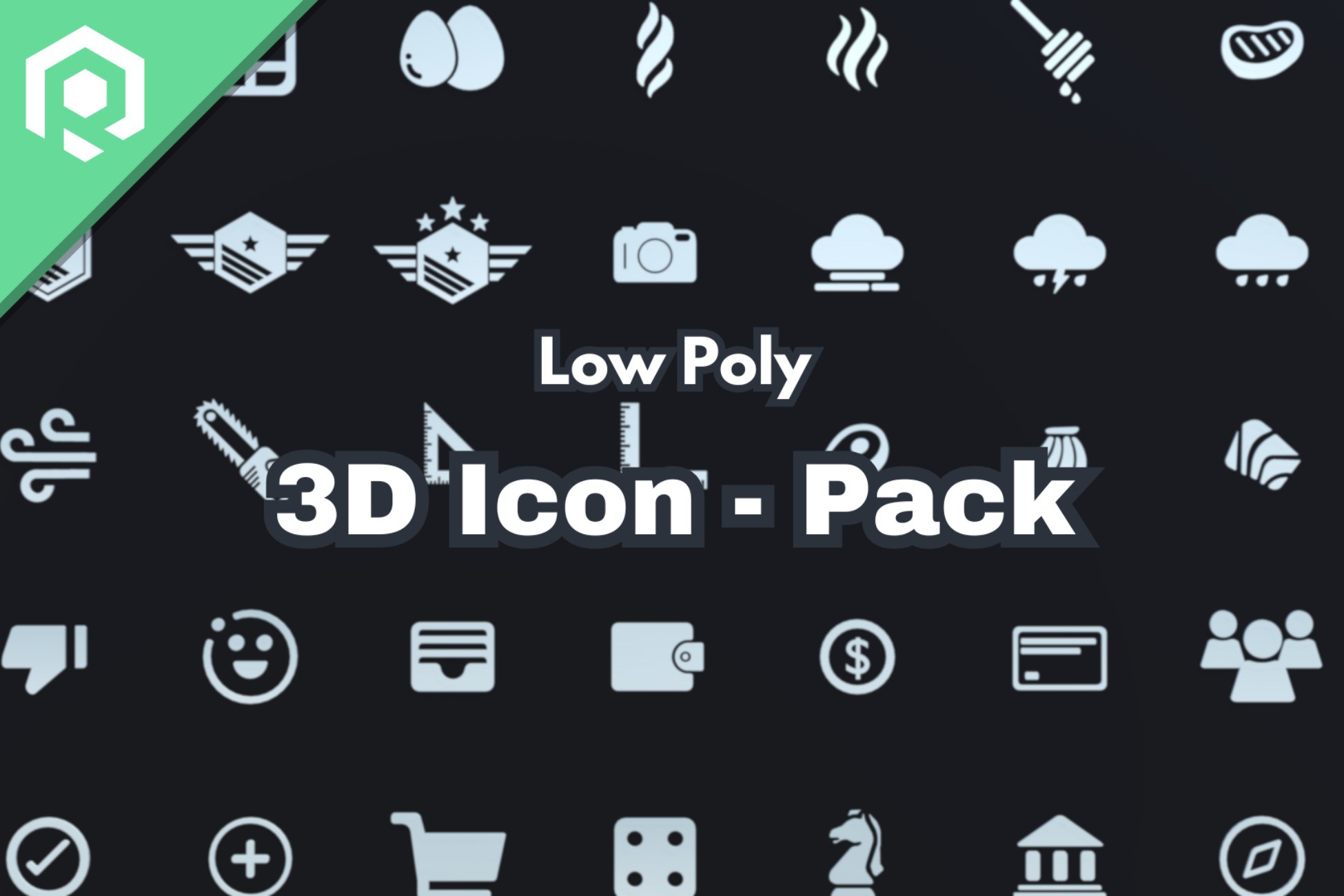Low Poly 3D Icons - Pack | 3D Props | Unity Asset Store