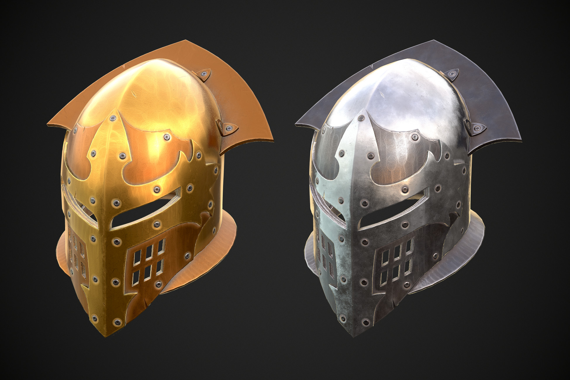 Knight Helmet 07 | Props | Unity Asset Store