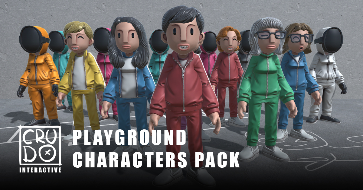 PlayGround Characters Pack | 3D Characters | Unity Asset Store
