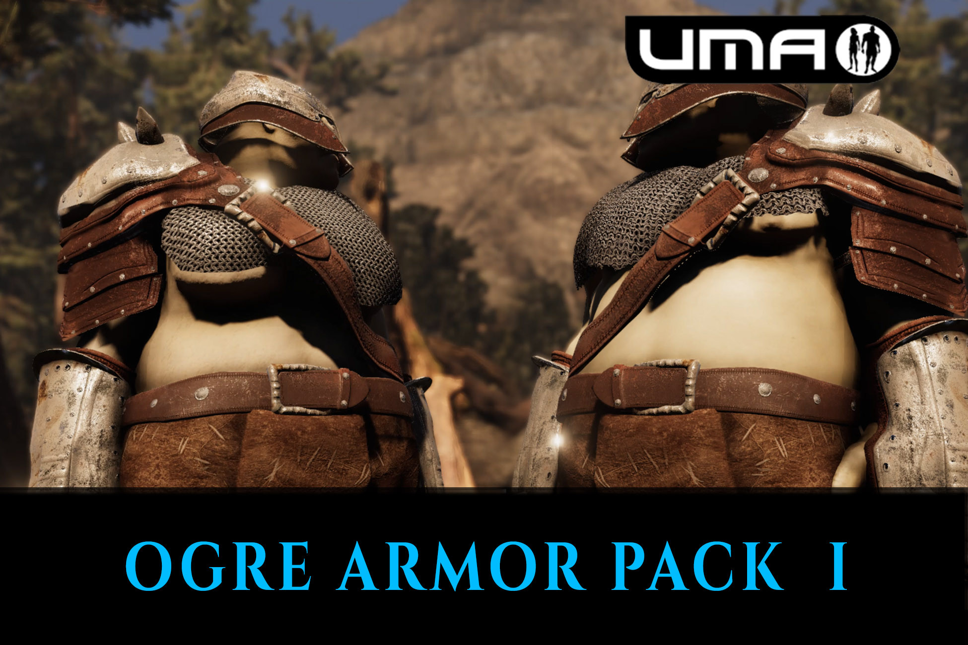UMA Ogre Armor Pack I | 3D 캐릭터 | Unity Asset Store