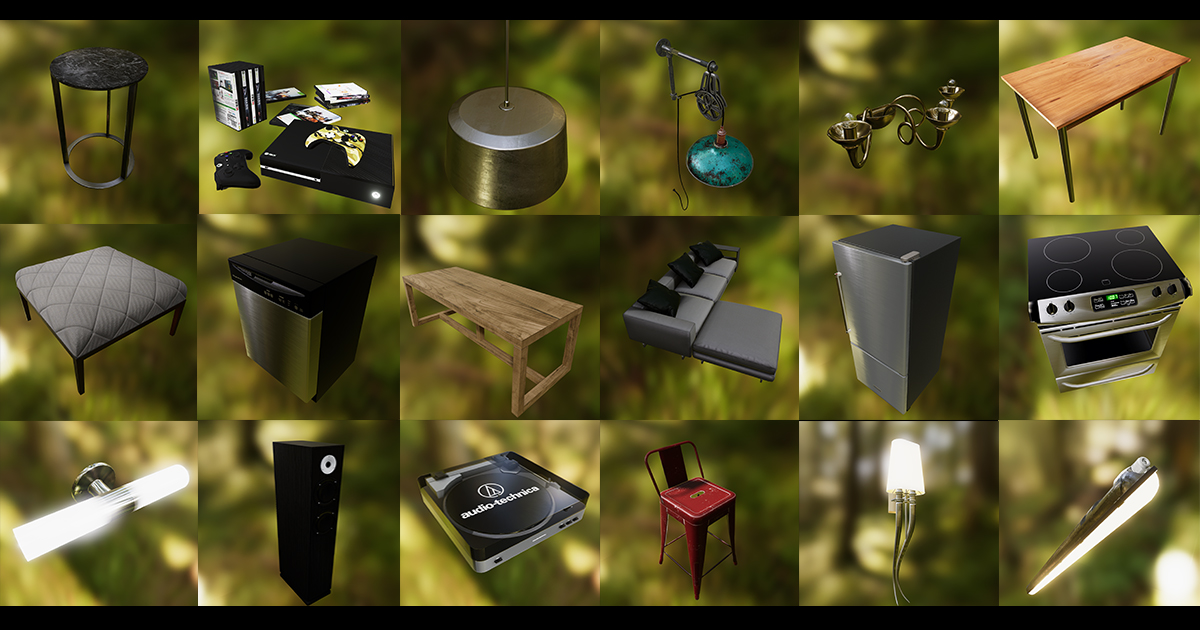 ArchViz Furniture Pack 1 | 3D Furniture | Unity Asset Store