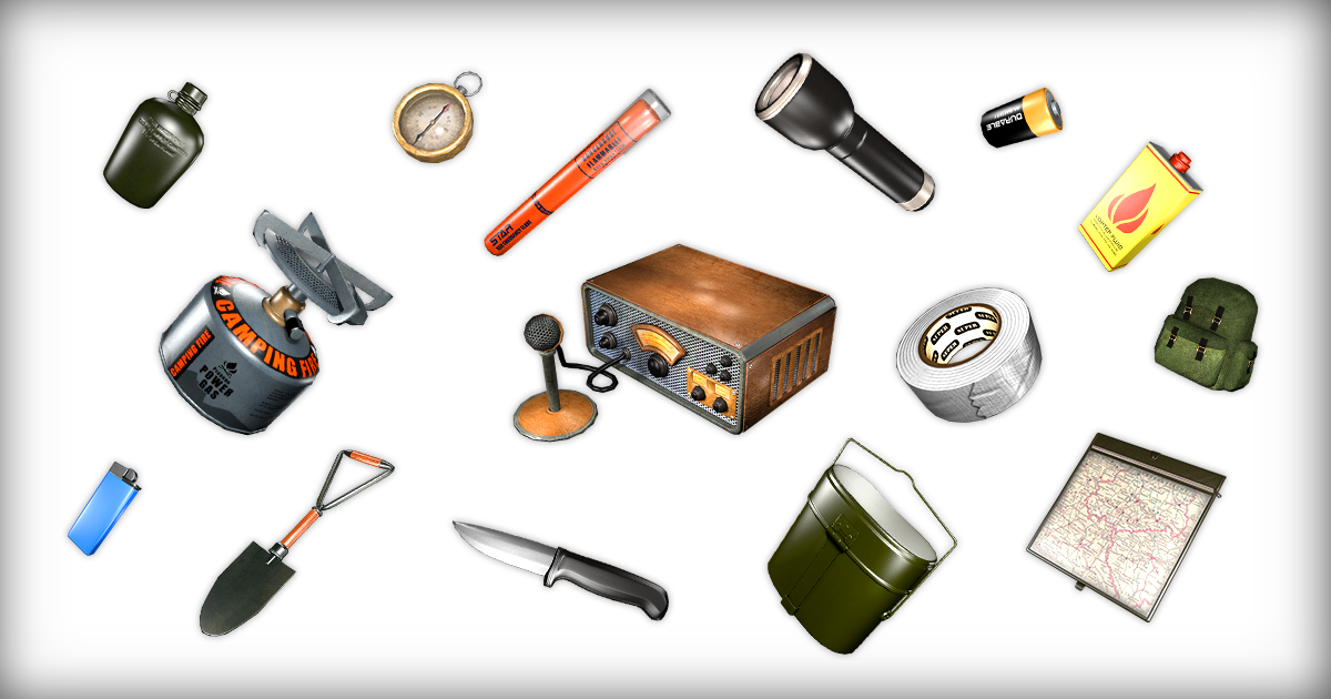 Survivalist MacGyver Pack | 3D Tools | Unity Asset Store