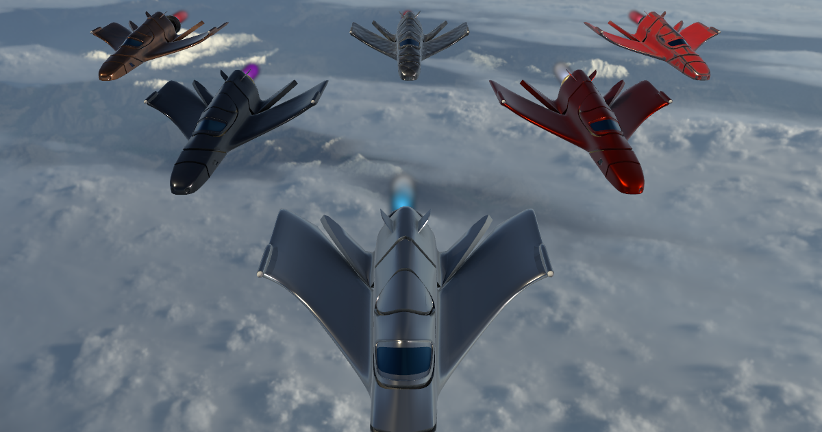 Space Cruiser 1 | 3D Air | Unity Asset Store