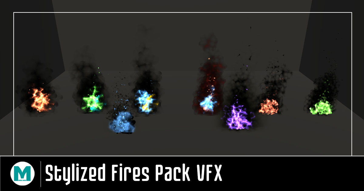 Stylized Fires VFX Pack | 불 & 폭발 | Unity Asset Store