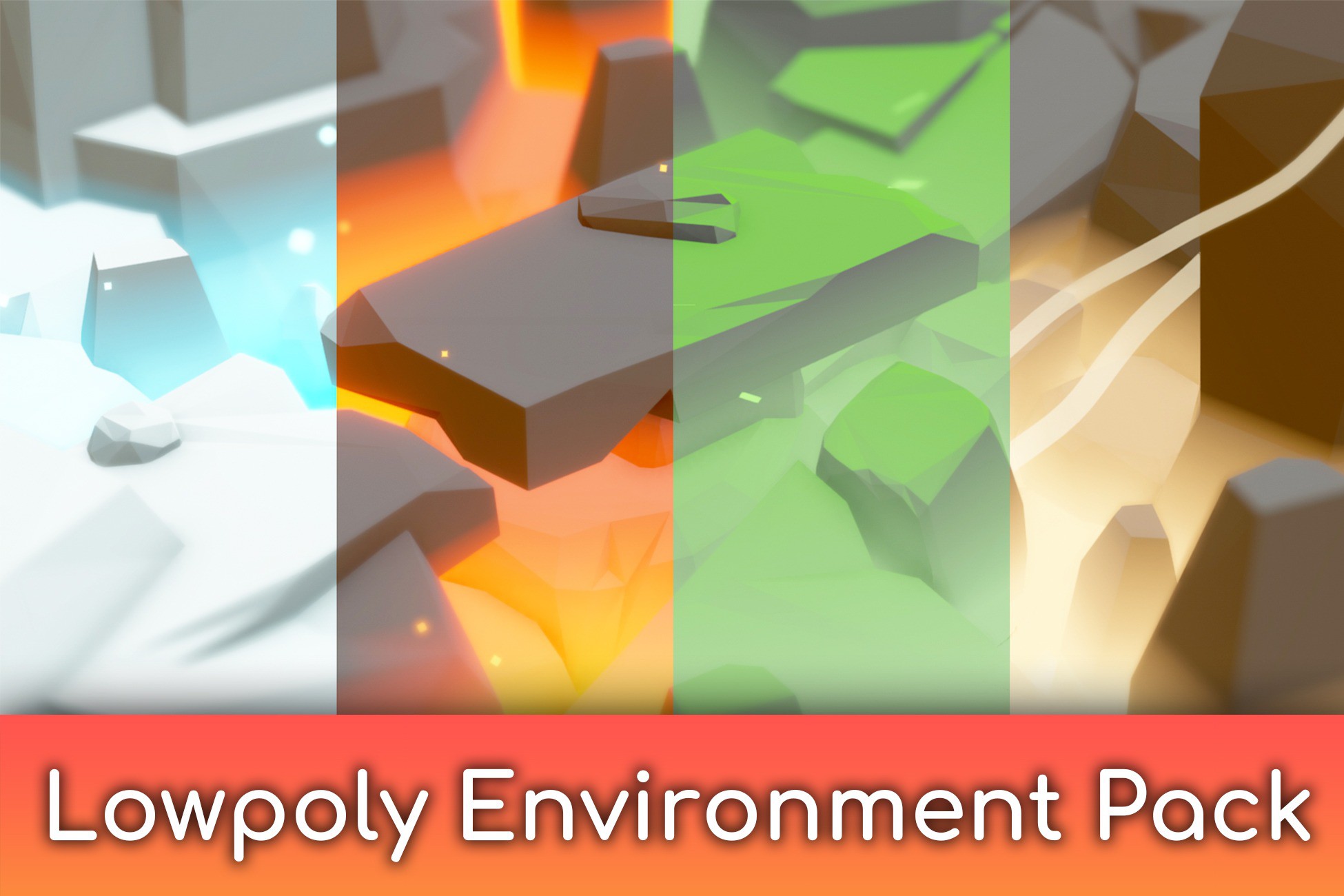 Lowpoly Art Shader Pack Vol.01 | 3D Environments | Unity Asset Store