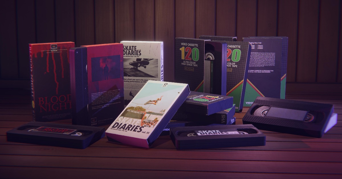 VHS Video Tape Cassette | 3D Props | Unity Asset Store