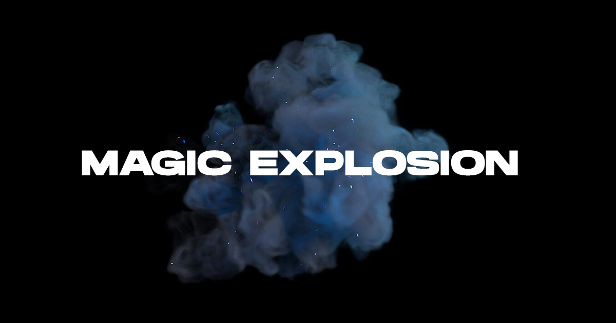 Magic Explosion - [Asset for Zibra Smoke & Fire] | VFX | Unity Asset Store