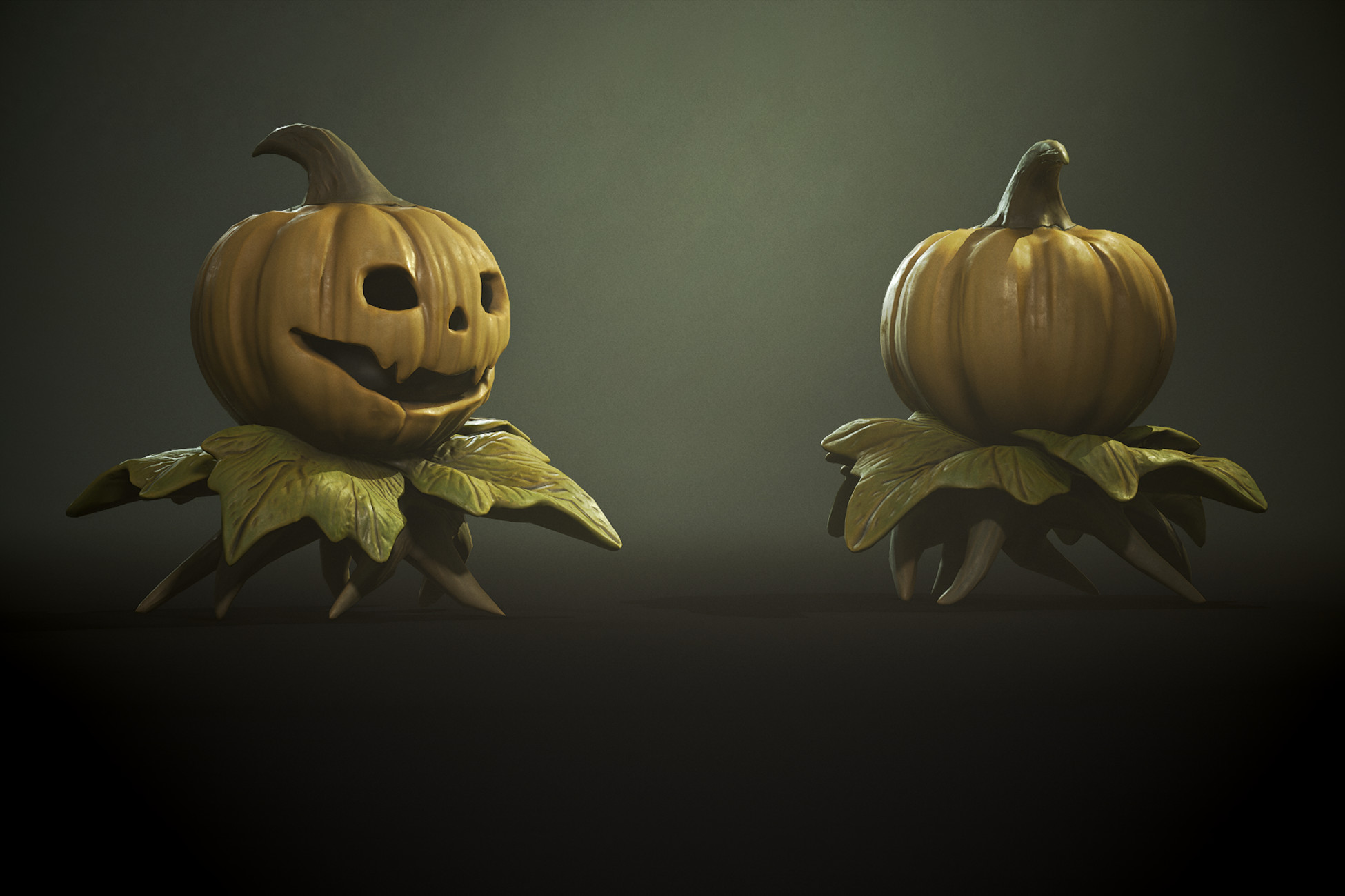 Pumpking Monster1 | 3D Creatures | Unity Asset Store