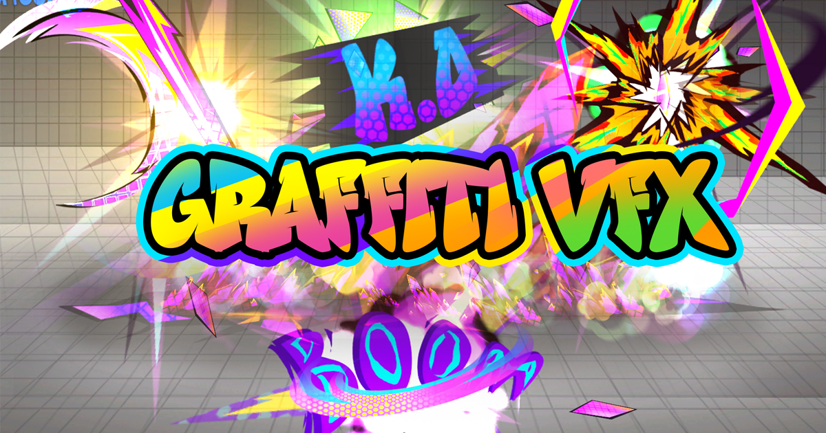 Graffiti VFX Collection | Fire & Explosions | Unity Asset Store
