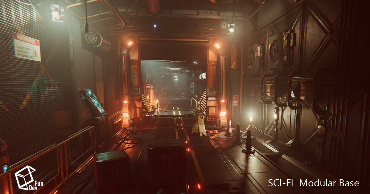 Sci-Fi Modular Base | 3D Environments | Unity Asset Store