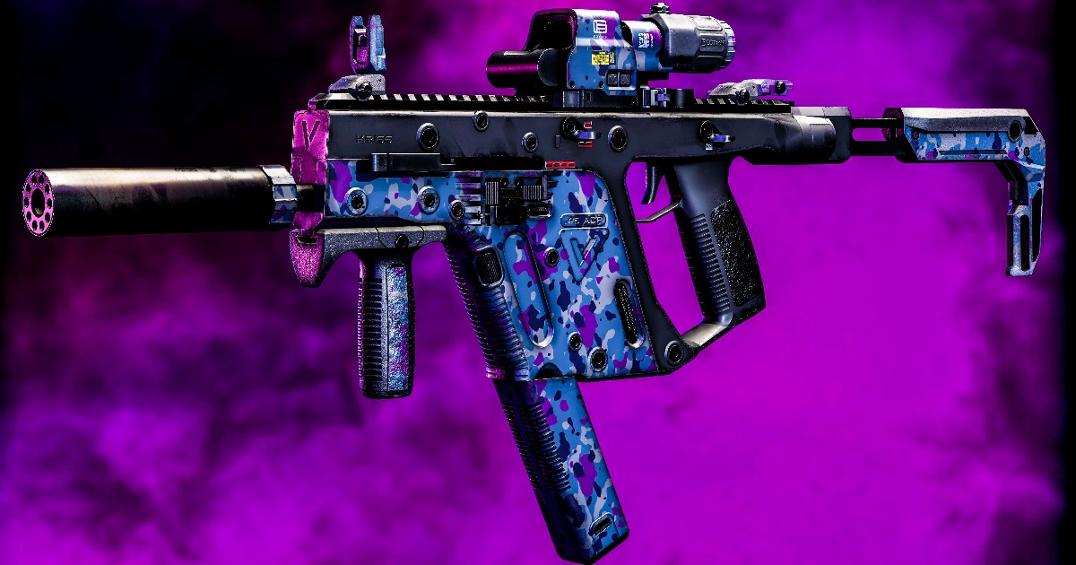 Kriss Vector 2 Assault Rifle + Tactical SMG + Micro SMG in AAA PBR ...