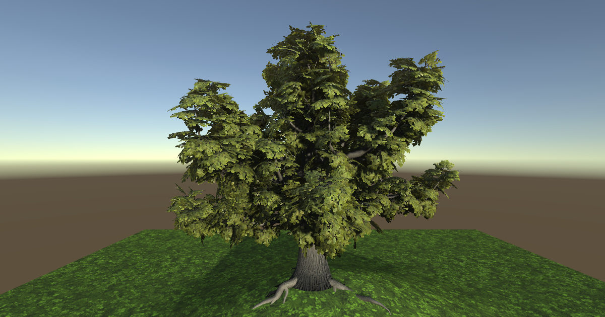 Old oak | 3D Trees | Unity Asset Store