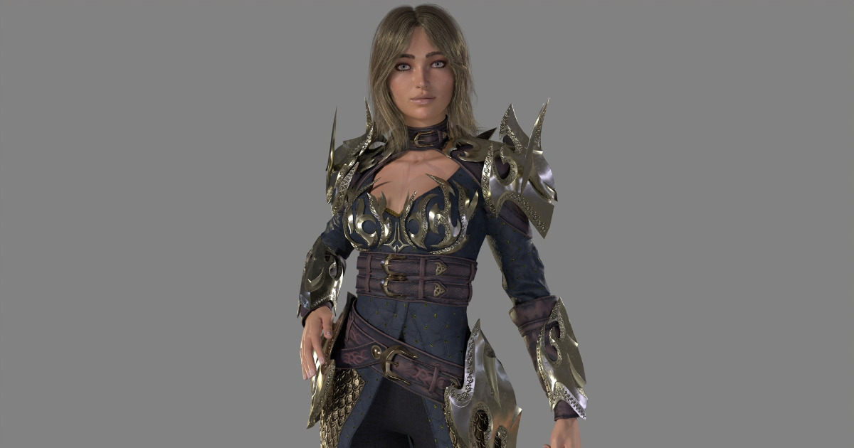 Woman Warrior 2 | 3D Humanoids | Unity Asset Store